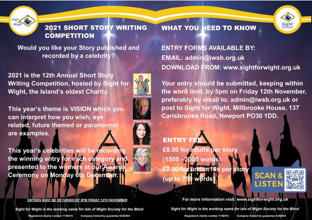 Short Story Writing Competition 2021 - Sight For Wight